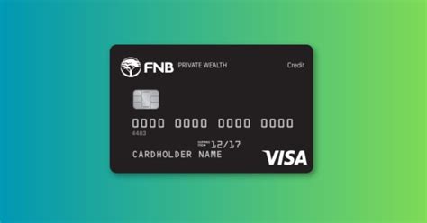 FNB Private Wealth Credit Card Features Benefits Updated 2024