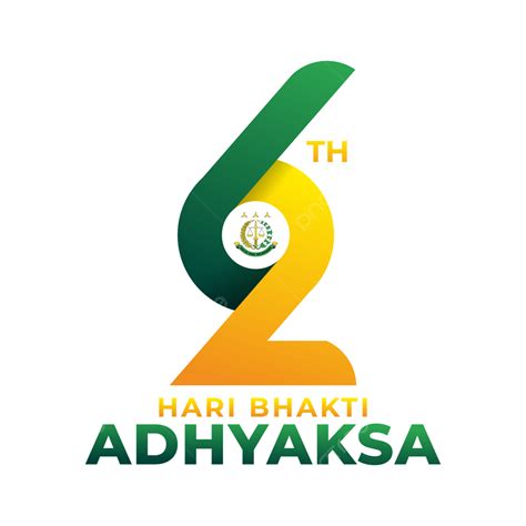 Hari Vector PNG Images Hari Bhakti Adhyaksa Ke 62 Logo Hari Bhakti