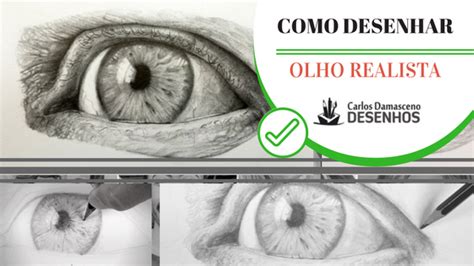 Tutorial E book Grátis Como Desenhar um Olho Realista passo a passo