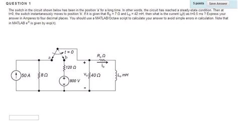 Solved In The Circuit Shown Below R 6 K Ohm And C 10 Mu Chegg