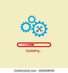 Loading Process Update System Icon Concept Stock Vector Royalty Free