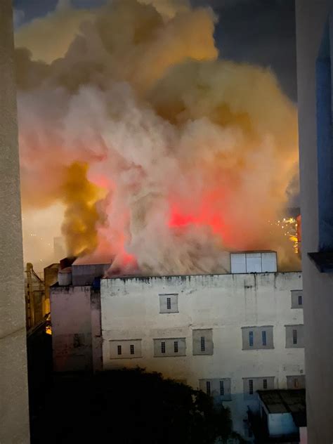 Incêndio atinge empresa de farinha em Jundiaí Sorocaba e Jundiaí G1