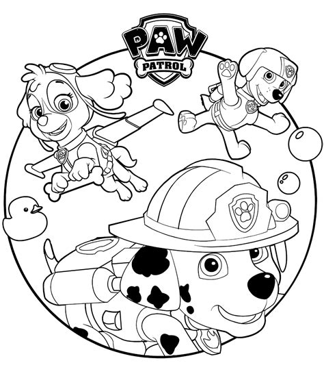 Do Wydruku Kolorowanka Psi Patrol Nr 6 Coloring