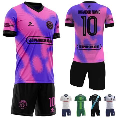 Uniforme Futebol Personalizado Kit Shopee Brasil