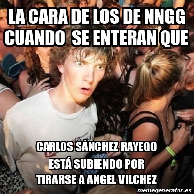 Meme Sudden Realization Ralph La Cara De Los De NNGG Cuando Se