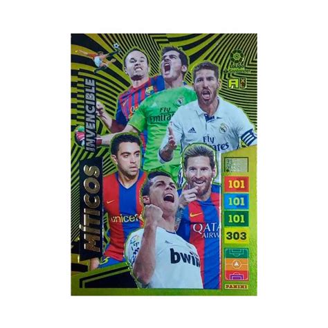 Invencível Cartão Mítico Bola de Ouro Adrenalyn XL La Liga 2022 2023
