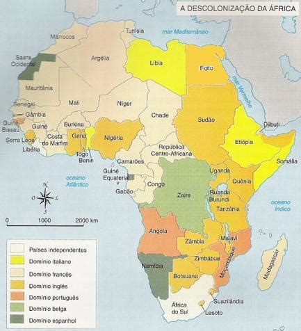 A descolonização da África Ajudando o Mundo