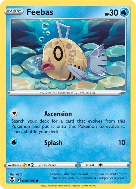 Feebas Silver Tempest 39 Bulbapedia the community driven Pokémon