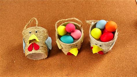 Cómo hacer adornos de huevos de pascua Manualidades DIY YouTube