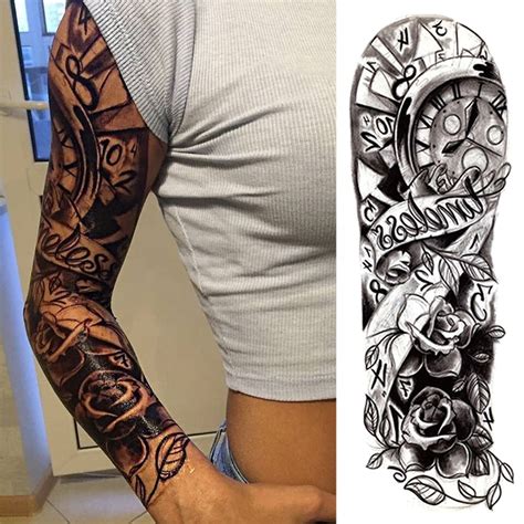 Top Manga Tatuaje Hombre Abzlocal Mx