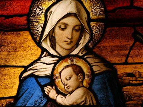 Baby Jesus With Mother Mary Wallpapers Wallpaper Cave