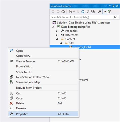 WPF Dropdown Menu Combobox Menu Data Binding Using Text File Asma S Blog