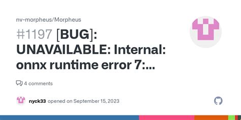 Bug Unavailable Internal Onnx Runtime Error Load Model From