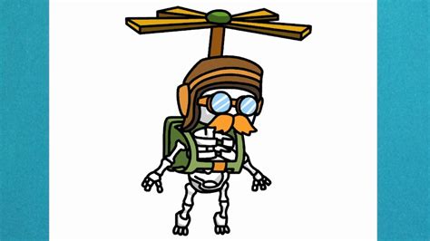 Como Dibujar A H W Bonefield De Stumble Guys Esqueleto Volador YouTube