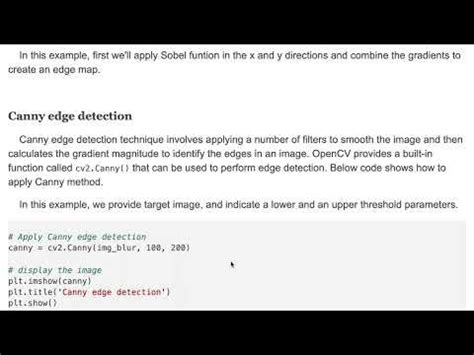 Datatechnotes Edge Detection Example With Opencv In Python
