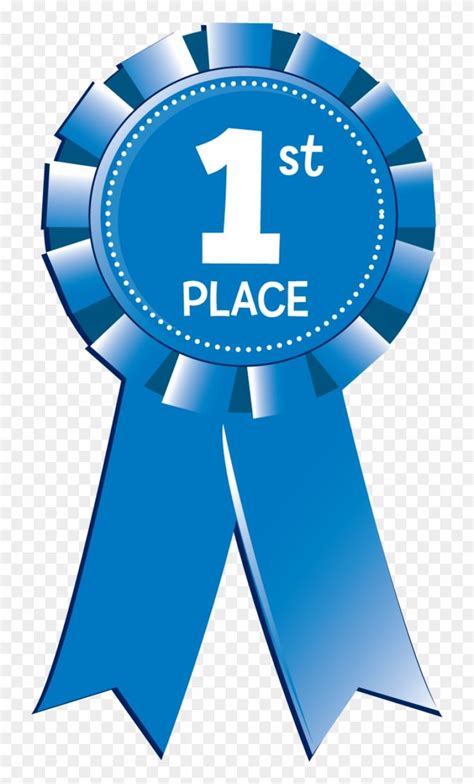 1st Place Medal Clipart Free 1st Place Blue Ribbon Free Transparent