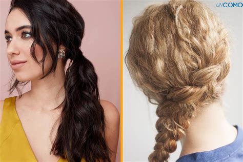 10 peinados para pelo rizado fáciles Descubre y luce estas ideas con