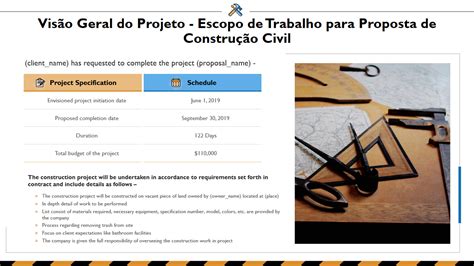 Os 10 Principais Modelos De Proposta De Escopo De Trabalho Exemplos
