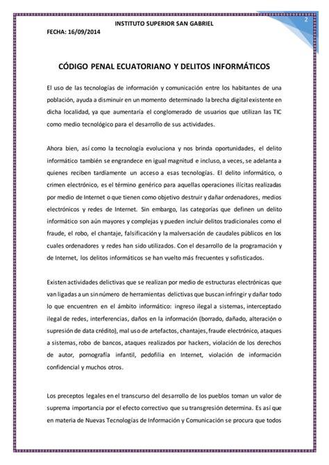 Delitos Informaticos En El Ecuador PDF