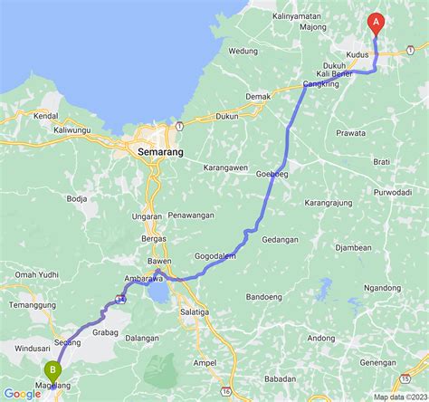 Jarak Kab Kudus Ke Kota Magelang Dan Berapa Jam Lama Perjalanannya
