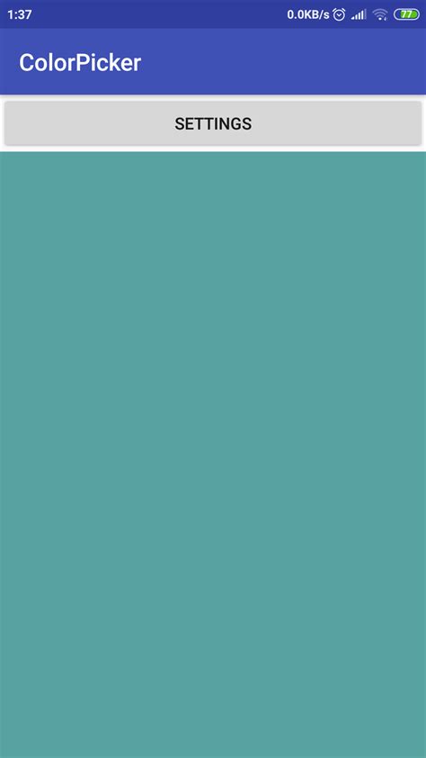 Github Thfprojects Colorpicker Android App That Showcases A Custom