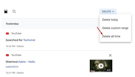 Comment Effacer Votre Historique De Recherche Youtube Fr Atsit