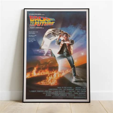 RITORNO AL FUTURO Back To The Future Poster Manifesto Locandina