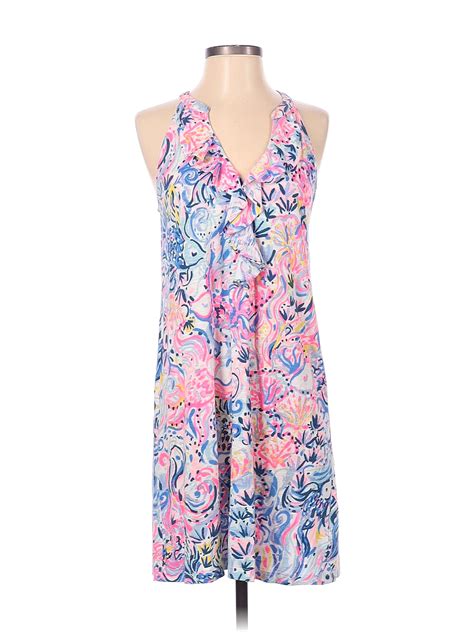 Lilly Pulitzer Multi Color Pink Casual Dress Size S 66 Off ThredUP