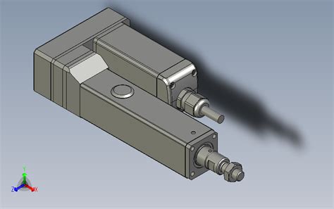 THK电动引动器EC3R电机用TSC控制器系列 IGES 模型图纸下载 懒石网
