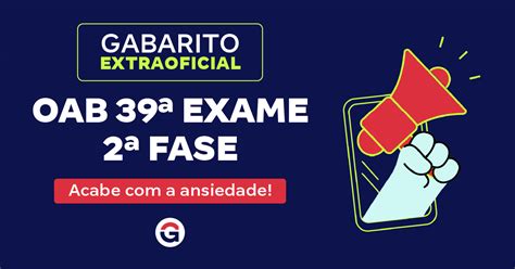 Gabarito OAB Extraoficial XXXIX 39º Exame 2ª fase VEJA