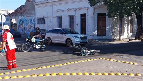 Motociclista Resulta Lesionado Luego De Ser Atropellado En El Centro De