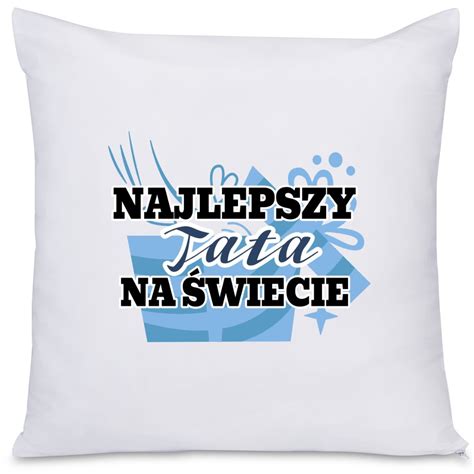 Prezent dla taty poduszka tata imię 1 Inna marka Sklep EMPIK