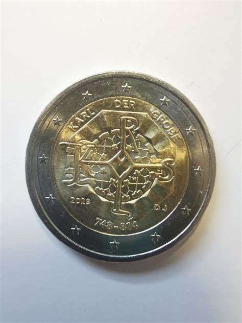 2 Euro Münze Karl der Große 2023 DJ Prägung eBay