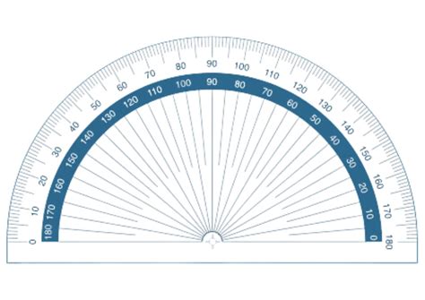 Free Printable Protractor Templates Printaboles