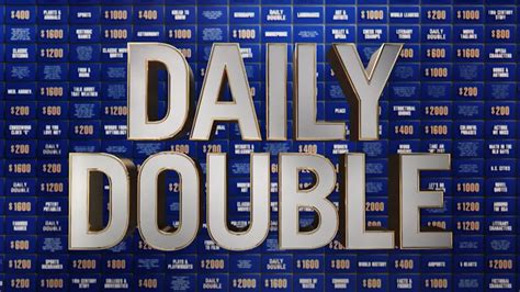 Jeopardy Masters Daily Double Twist Is Suspenseful But I Dont Think Itll Work For Regular