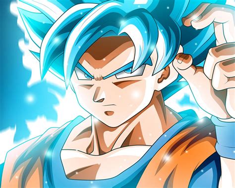 Goku Blue Kaioken Wallpapers Wallpaper Cave