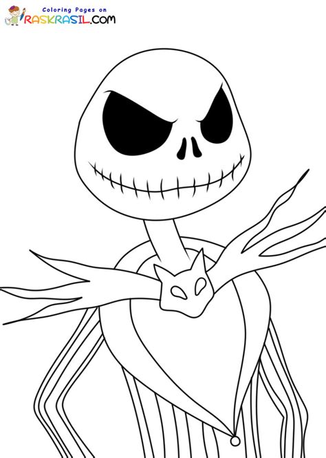 Coloriage Monsieur Jack Imprimer