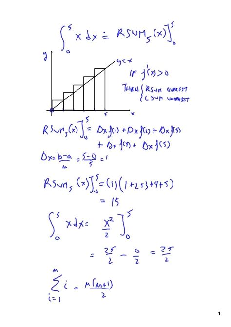 how to calculate riemann sum