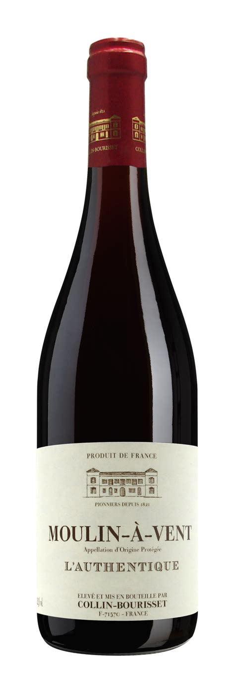 LAUTHENTIQUE de Collin Bourisset Moulin à Vent 2019 Rouge 75 cl
