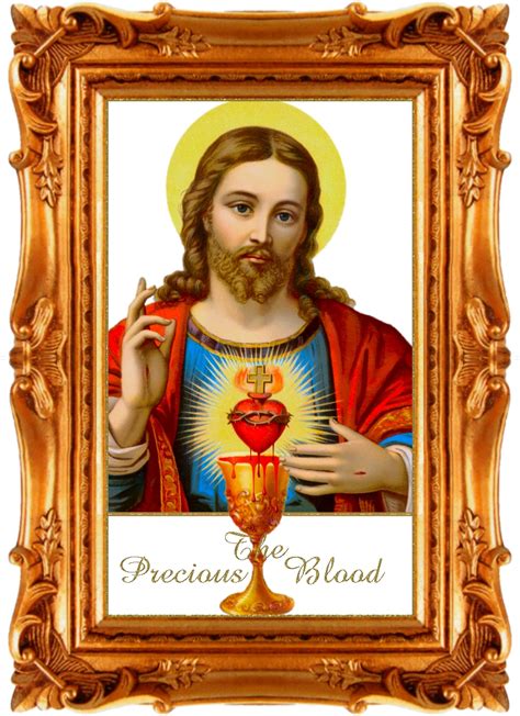 THE PRECIOUS BLOOD OF JESUS