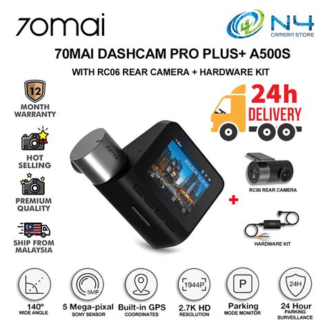 Mai A S Pro Plus With Rear Cam P Dashcam Shopee Malaysia