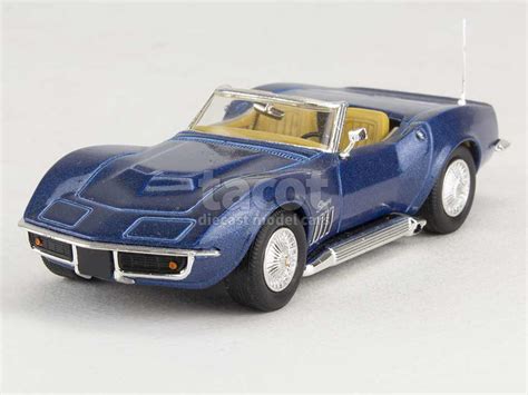 Chevrolet Corvette Cabriolet 1969 Vitesse 1 43 Autos Miniatures