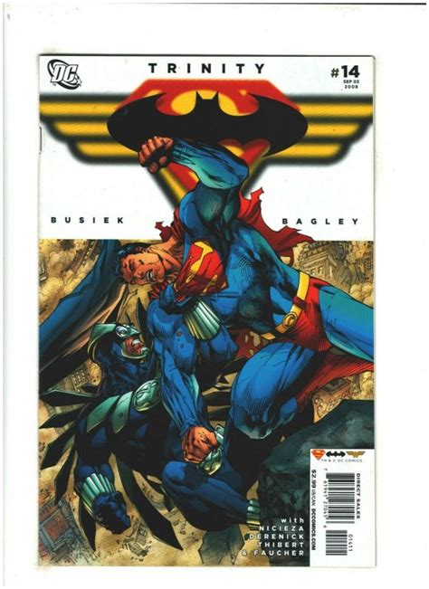 Trinity Nm Dc Superman Batman Wonder Woman Jim Lee