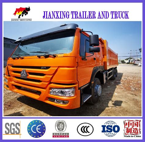 Sinotruk Ton Wheel Heavy Duty Tipper Hp Hp Tons
