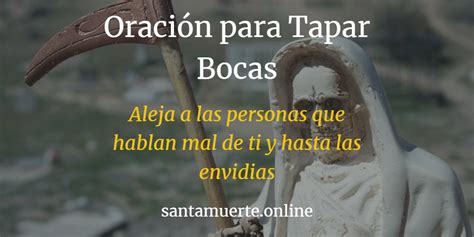 Oración Tapa Bocas Milagrosa Aleja las malas lenguas