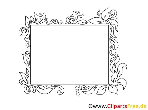 Coloriage Image Gratuite Cadre Cliparts Cadres Dessin Picture Image