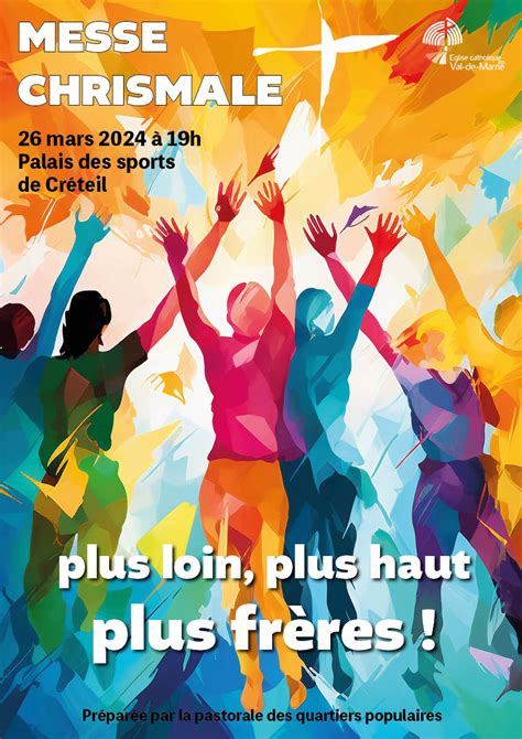 Messe Chrismale 26 mars 2024 à 19h au Palais des Sports de Créteil