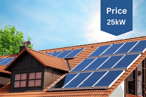 25kW Solar System Price Energy Theory