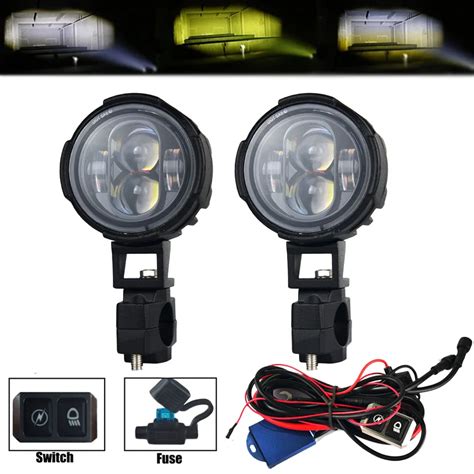 100W Reflektor Motocyklowy Wiat O Punktowe Wiat O Pomocnicze Led Wiat A