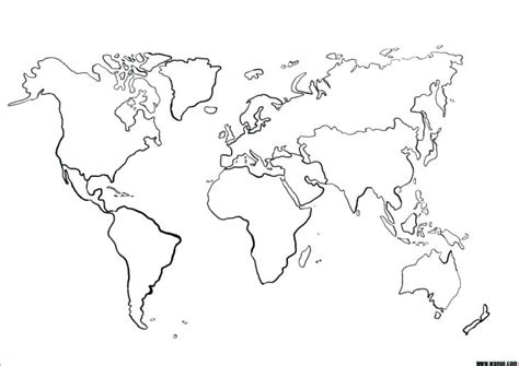 Le Meilleur Carte Du Monde Coloriage Image Coloriage